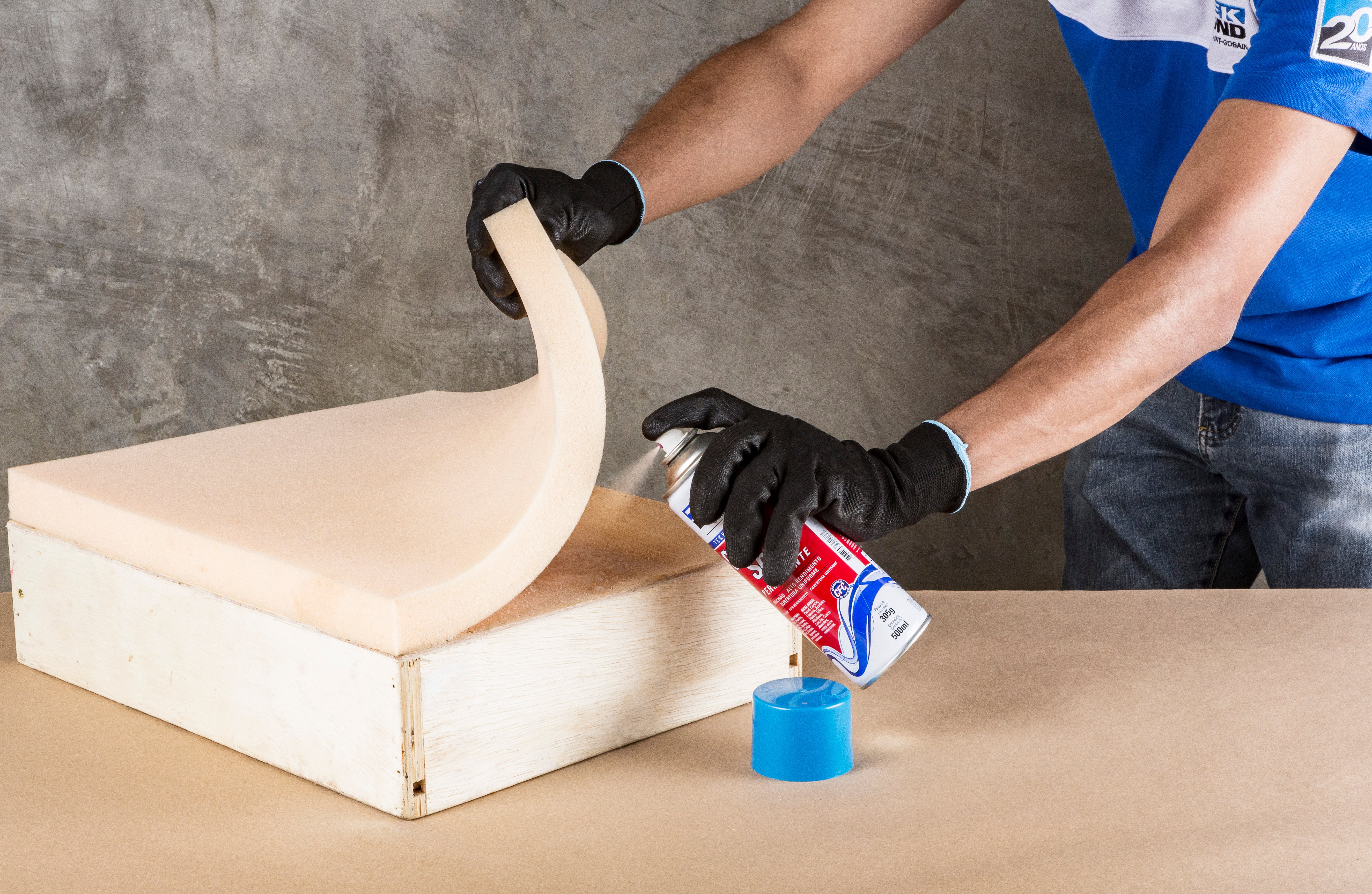 Cola Spray Permanente | Tekbond.com.br